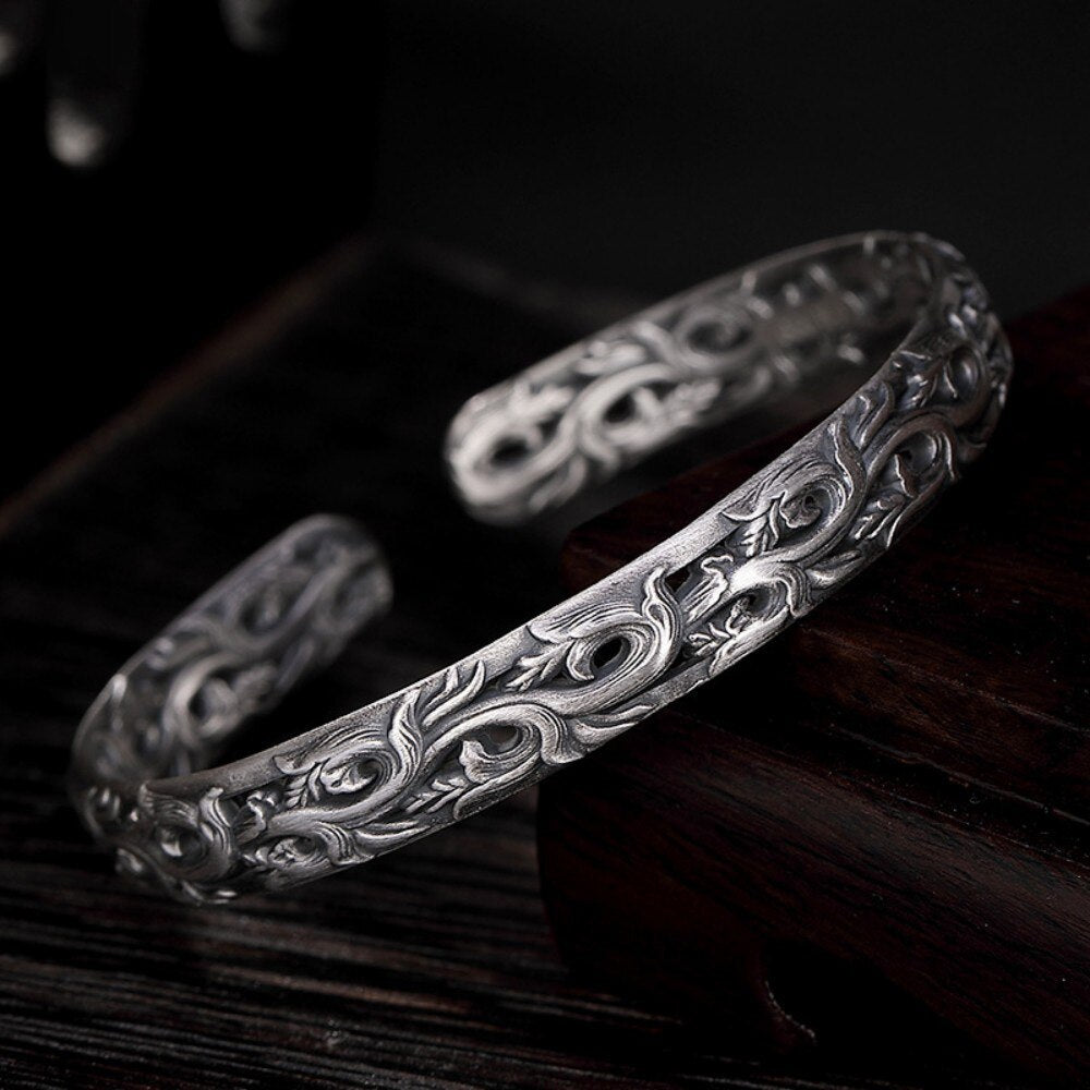 Branches of the Sakura Tree 925 Fine Silver Bracelet – Nihowa Japanese ...